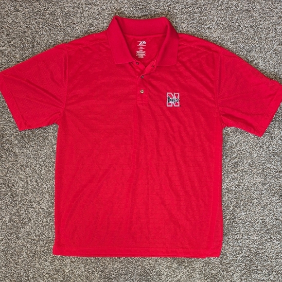Pro Player | Shirts | Pro Player Red Polo Shirt With Classic Collar And ...